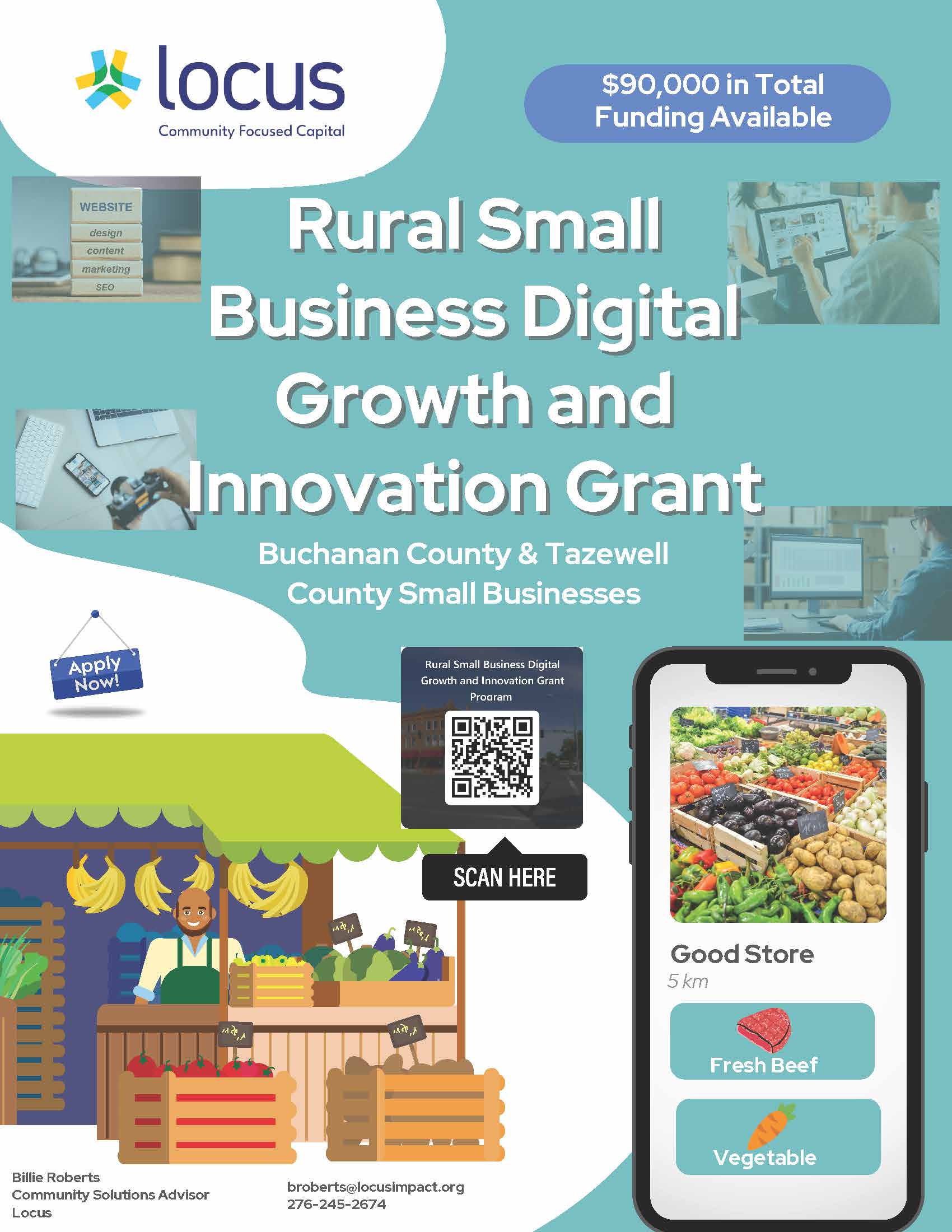 Rural Small Business Digital Growth and Innovation Grant – Town of Tazewell